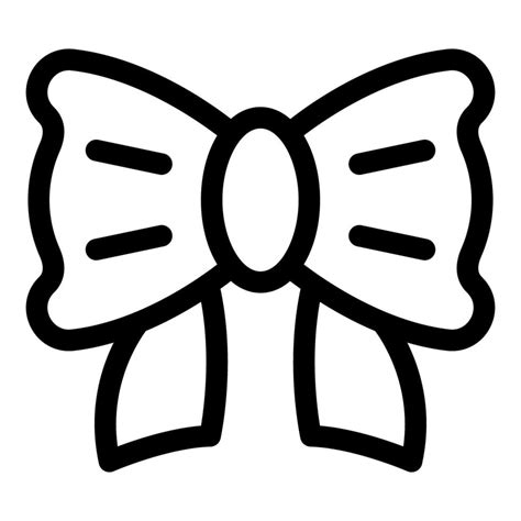 Cute Cartoon T Bow Tied With A Knot In The Center 49526534 Vector