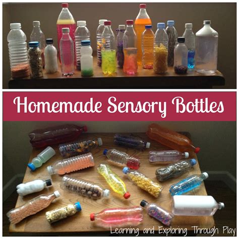 Learning And Exploring Through Play Sensory Bottles