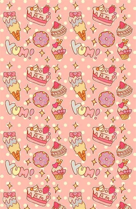 Cute Dessert Wallpapers 4k Hd Cute Dessert Backgrounds On Wallpaperbat