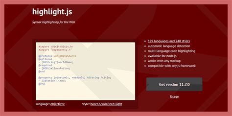 Highlightjs Automatically Highlights Pre Code Syntax