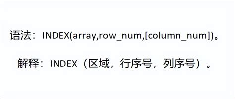 Index函数——excel的坐标追踪仪 正数办公