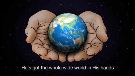 Sing Hosanna Hes Got The Whole World In His Hands Bible Songs For