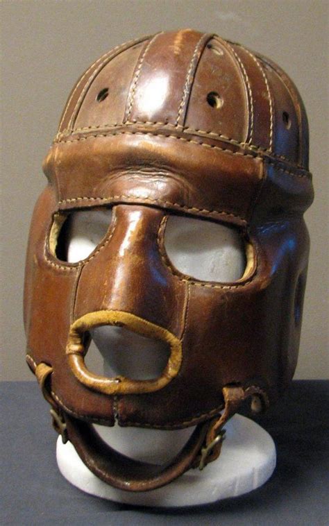 Vintage 1930s American Football Helmet