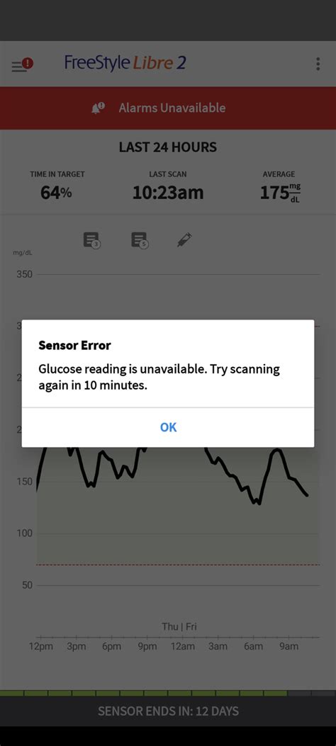 Bumped Sensor Now Getting The 10 Minute Error Rfreestylelibre