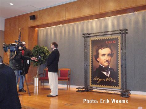 Edgar Allan Poe Stamp And First Day Cover Michael Deas Artwork
