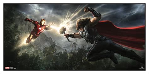 The Avengers Concept Art By Andy Park Hi Def Ninja Blu Ray Steelbooks Pop Culture Movie News