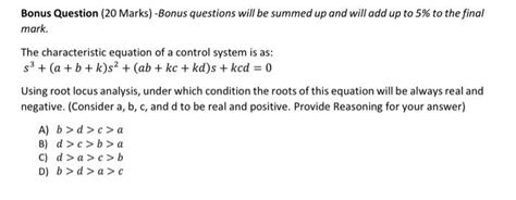 solved bonus question 20 marks bonus questions will be