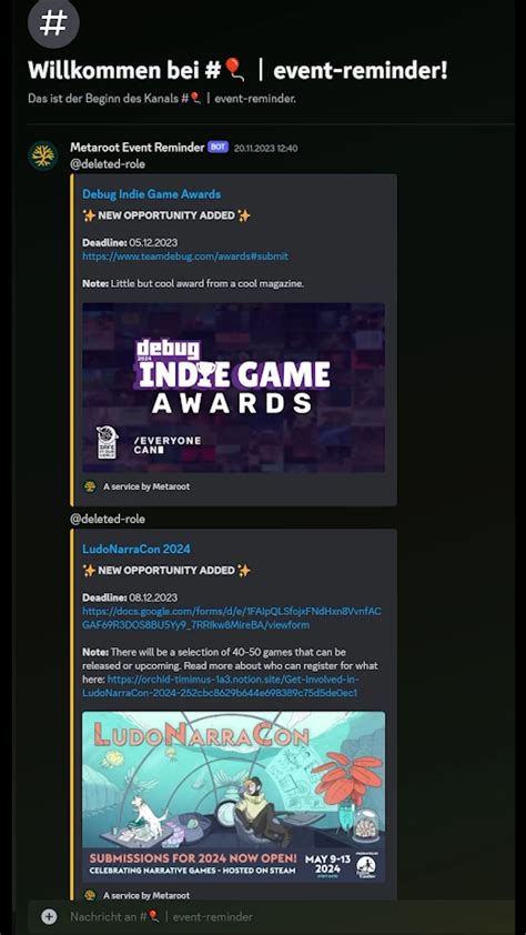 i made a discord bot for devs with steam event reminders please tell