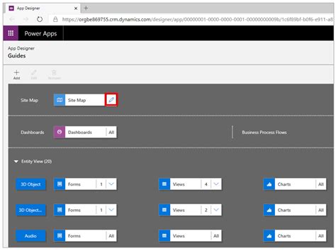 在自定义标签页上为一组特定 dynamics 365 guides 用户显示指南列表 dynamics 365 mixed reality