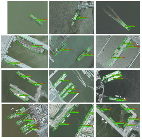 Visualization Of Detected Ships With The Proposed Method On Hrsc2016