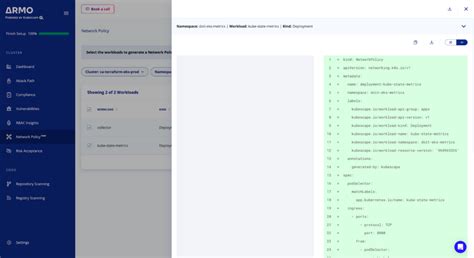 Auto Generated Network Policies For Kubernetes Security
