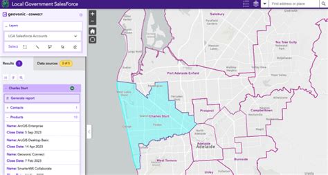 Live Salesforce Data In My Web Map Geovonic