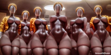 Rule 34 6girls Ai Generated Atomic Heart Braided Hair Cameltoe Fanart Female Only Focus