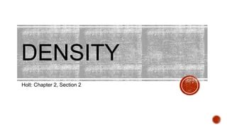 Density Notes PPT