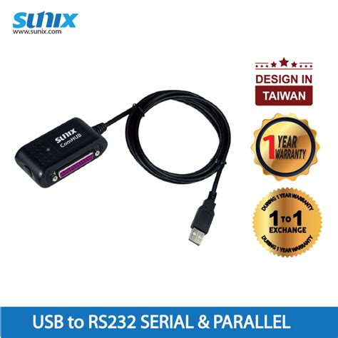 USB To RS Serial Parallel Adapter Sunix UTM C Lazada
