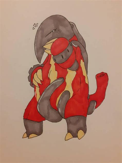 Fiery Ant Eater By Cinnamontanuki On Deviantart