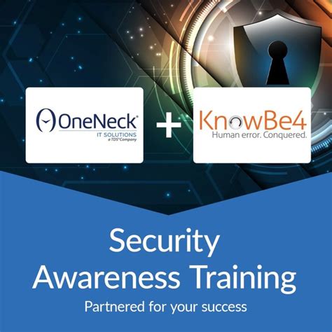 Oneneck It Solutions On Linkedin Knowbe4 And Oneneck