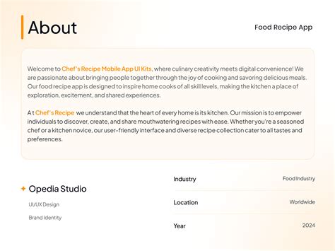 Food Recipe Mobile App Ui Design Behance