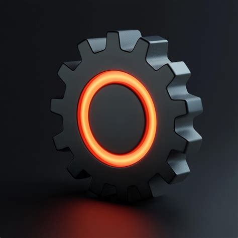 3d Settings Icon Gear And Configuration Illustration Logo Premium Ai Generated Image