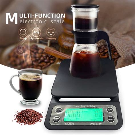 Coffee Scale With Timer 5000g01g Digital Coffee Scale With Lcd