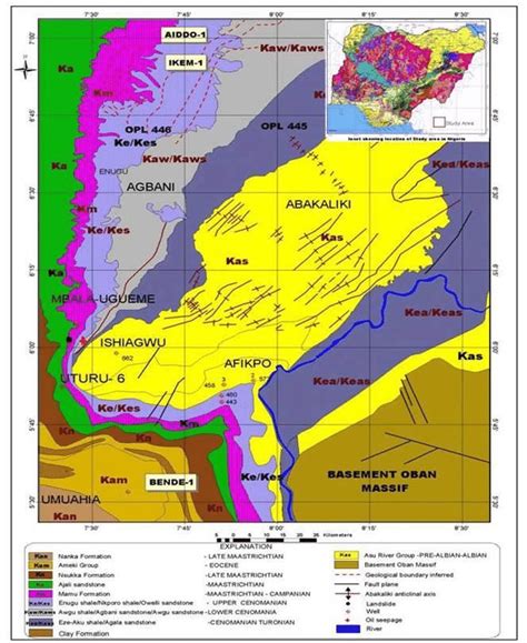 Stratigraphic Setting Of Anambra Basin Download Scientific Diagram