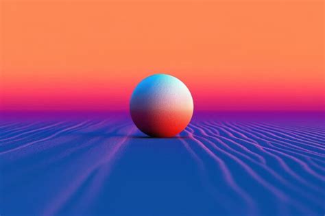 Premium Ai Image Captivating Minimal Sphere Background
