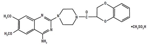 Doxazosin Package Insert