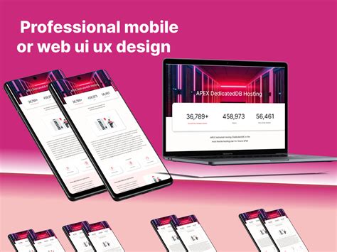 Unique And Attractive Mobile And Web App UI UX Design Upwork