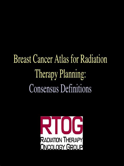 Rtog Breast Cancer Atlas For Radiation Therapy Planning Anatomical