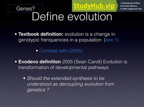 55 The Modern Synthesis And Its Competing Views Of The Explanatory