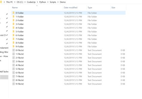 Create Folders And Manipulate Using Os Module Python Codez Up