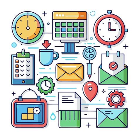 Time Management Organization Planning Scheduling Productivity Premium