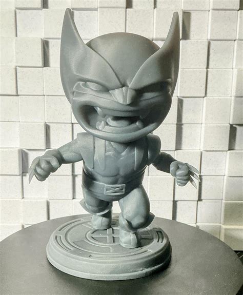 Lil Wolverine Pool Wolverine And Deadpool Fanart Collectable Figure 3d Model By