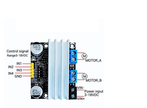 ZK BM1 10A Dual DC Motor Drive Dodule Forward And Reverse PWM Speed Regulation Dimming 3 18v Low