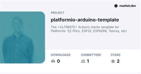 Platformio Arduino Template Ecosystem Directory Market Dev