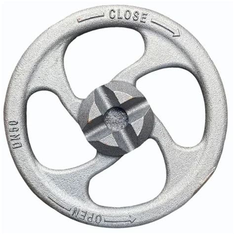10 Inch Motor Pulley Hand Wheel Casting Capacity 1 Ton Single Groove