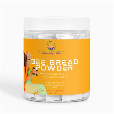 Bee Bread Powder Natural Elevate Llc