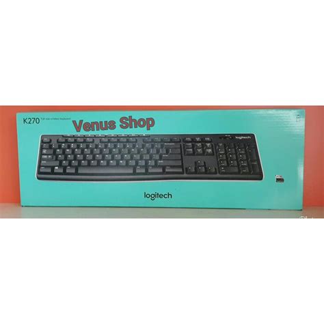 Jual LOGITECH WIRELESS KEYBOARD K270 KEYBOARD WIRELESS K 270 ORIGINAL Shopee Indonesia