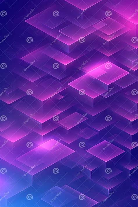 Elegant And Modern Abstract Geometric Overlay Featuring Layered Translucent Shapes Stock