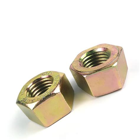 Astm A194 Grade 2h Hex Nut Api 20e Alloy Steel 1 1 4 Inch China Topper