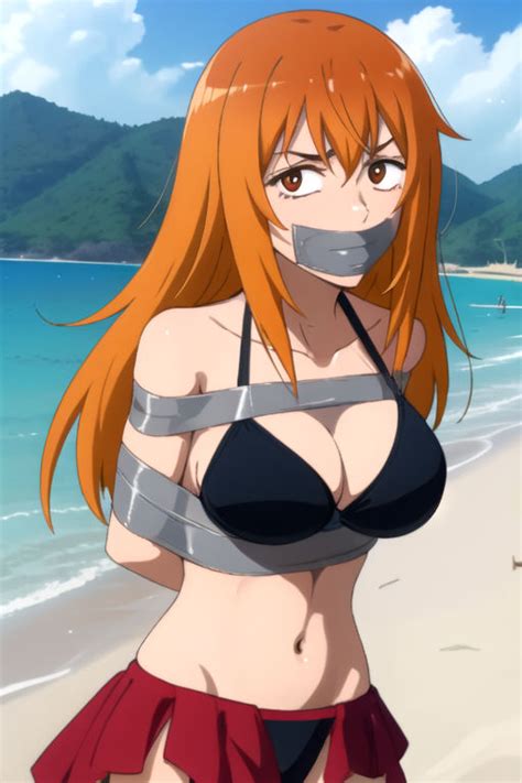 Maki Gamou In Bikini Tied Up And Gagged By Thy0809 On Deviantart