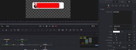 Cant Get Text Node Thats Connected To Merge Node To Display On Top
