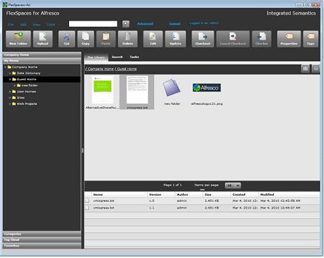 Integrando Alfresco Ecm Y Liferay Portal Via Portlet I