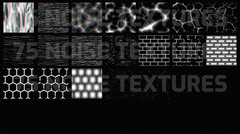 Noise Texture Pack 75 Tiling Textures For Vfx And Shaders Vol1