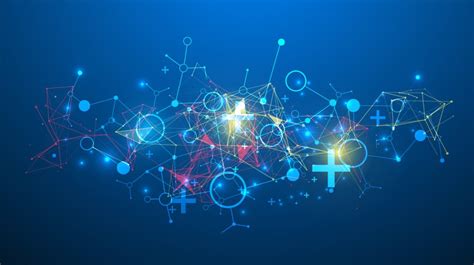 Abstract Geometric Background Technology Vector Image