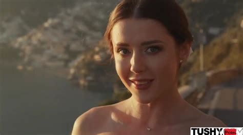 TUSHY Runaway Bride Sybil Has Anal Adventure Before Wedding