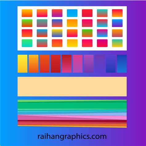 All Gradient Colours Raihan Graphics