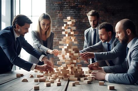 Premium Photo Teamwork For Innovation And Problemsolving