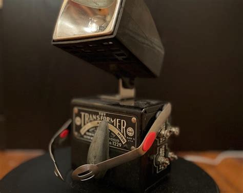 Toy Transformer The Wobot Robot Handmade Robot Found Object Robot Steampunk Assemblage