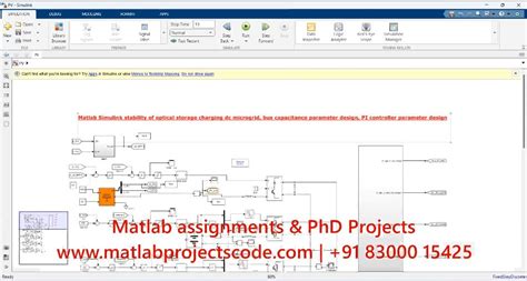 Matlab Simulink Stability Of Optical Storage Charging Dc Microgrid Bus Capacitance Parameter
